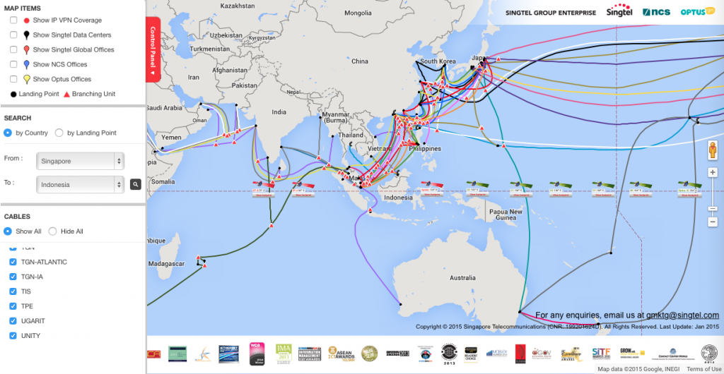 SingTel Coverage Map – Ong Jiin Joo